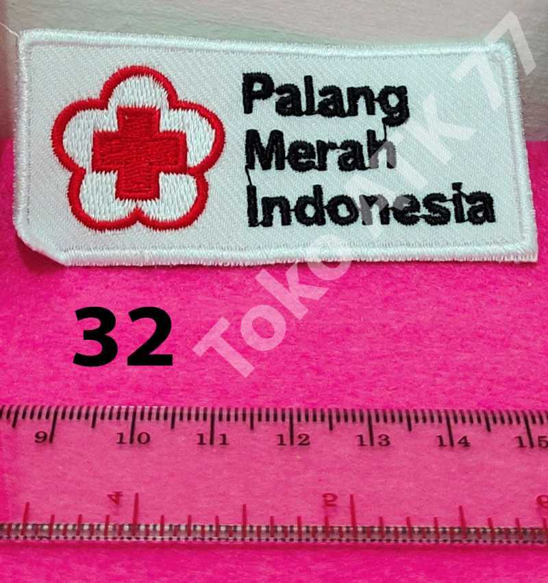 Jual Logo Regu Tanda Bordir PMR PMRI PMI Paskib Paskibra Bakti Husada ...