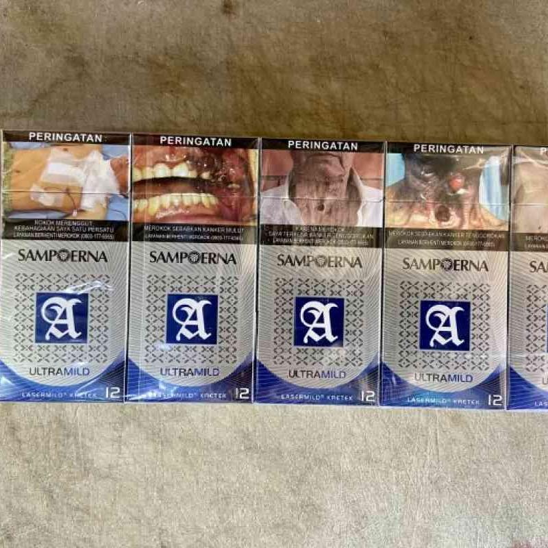 Promo Rokok SAMPOERNA ULTRA MILD 12 batang / slop / 10 bungkus Diskon ...