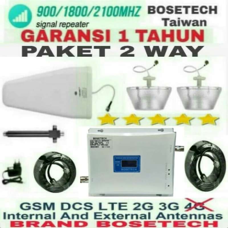 Jual Paket Lengkap 2way Penguat Signal Hp 3g & 2g /repeater Sinyal Hp ...