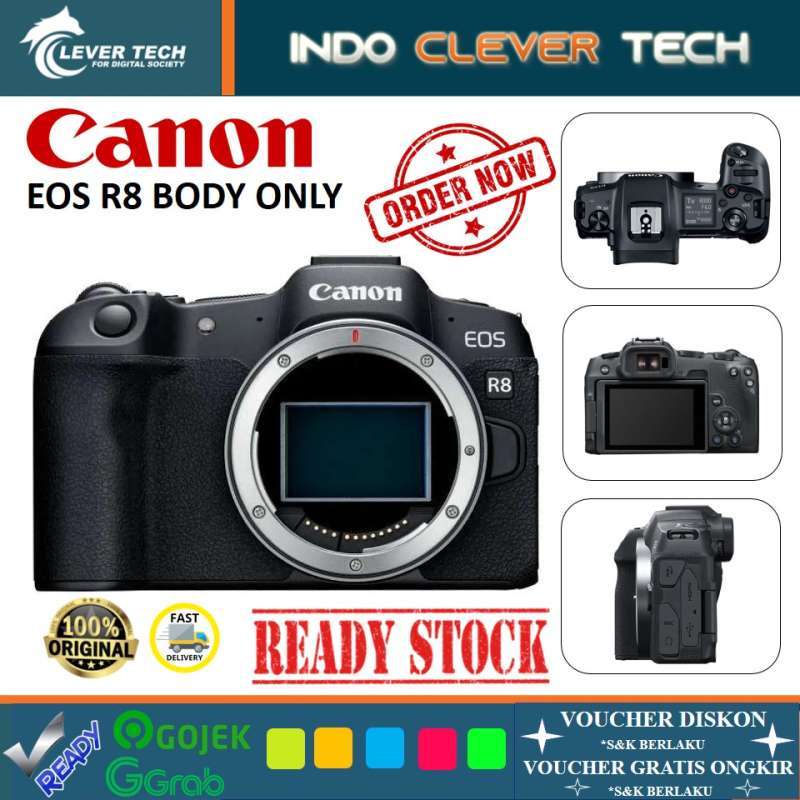Jual Canon EOS R8 Body Only Mirrorless Camera - Garansi Resmi di Seller ...