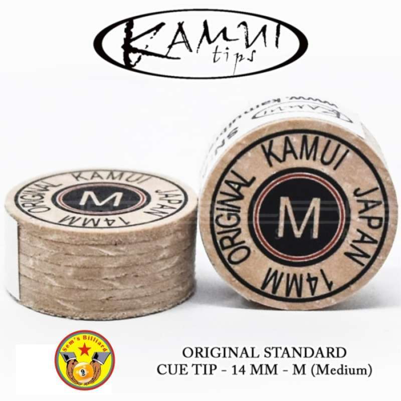 Promo Kamui Tip Standard Original M (Medium) - Tip Stick Billiard ...