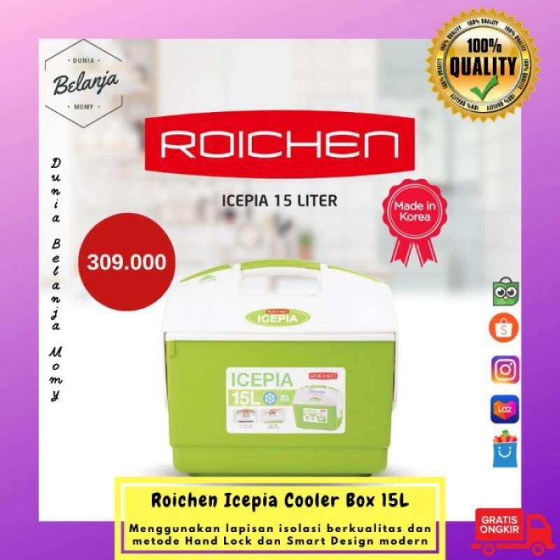 Jual Ice Box Cooler Box Made In Korea Kapasitas 15 Liter di Seller ...