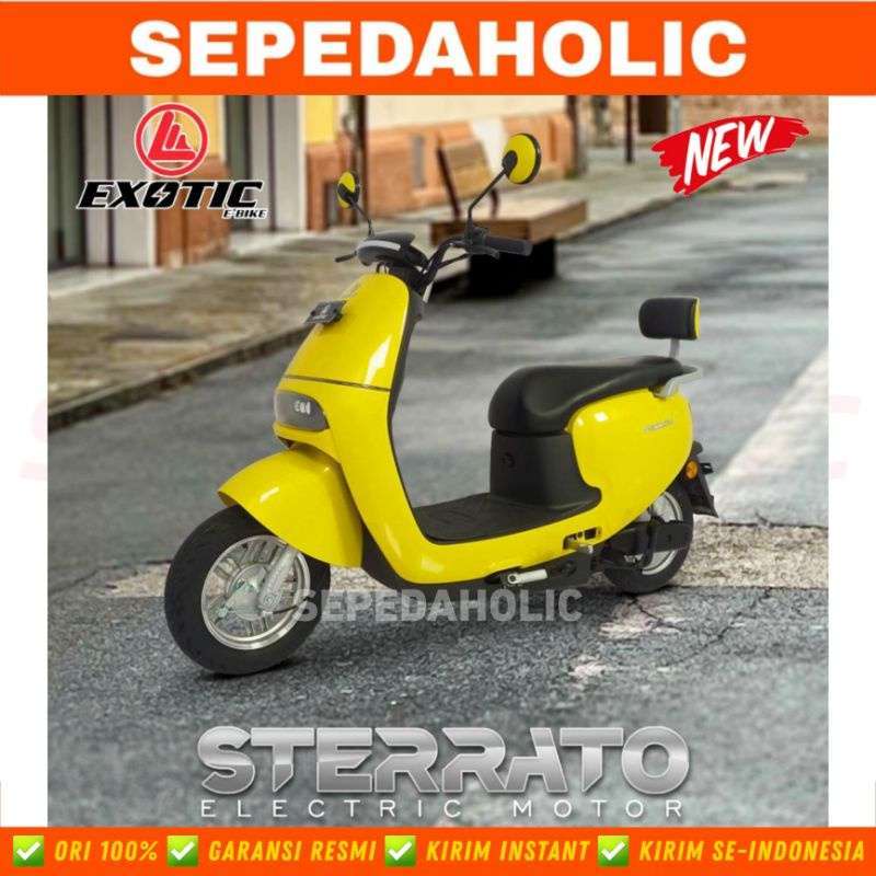 Jual Sepeda Motor Listrik Exotic Sterrato 800 Watt Electric By Pacific ...