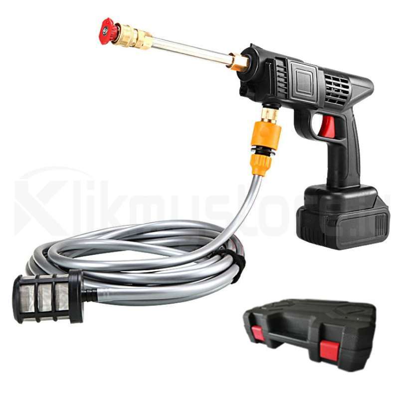 Jual Mesin Alat Cuci Steam Mobil Wireless Jet Gun Baterai Portable ...