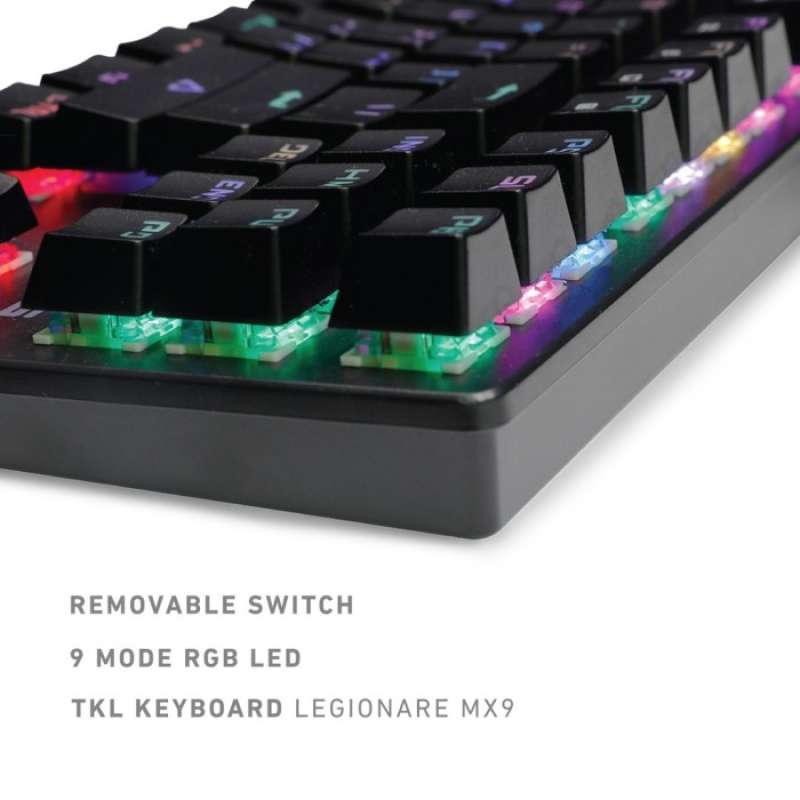 Jual Keyboard Gaming Mechanical Rexus Legionare Mx9 Rgb Led Di Seller ...