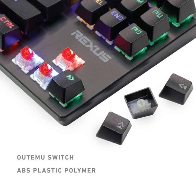 Jual Keyboard Gaming Mechanical Rexus Legionare Mx9 Rgb Led Di Seller ...