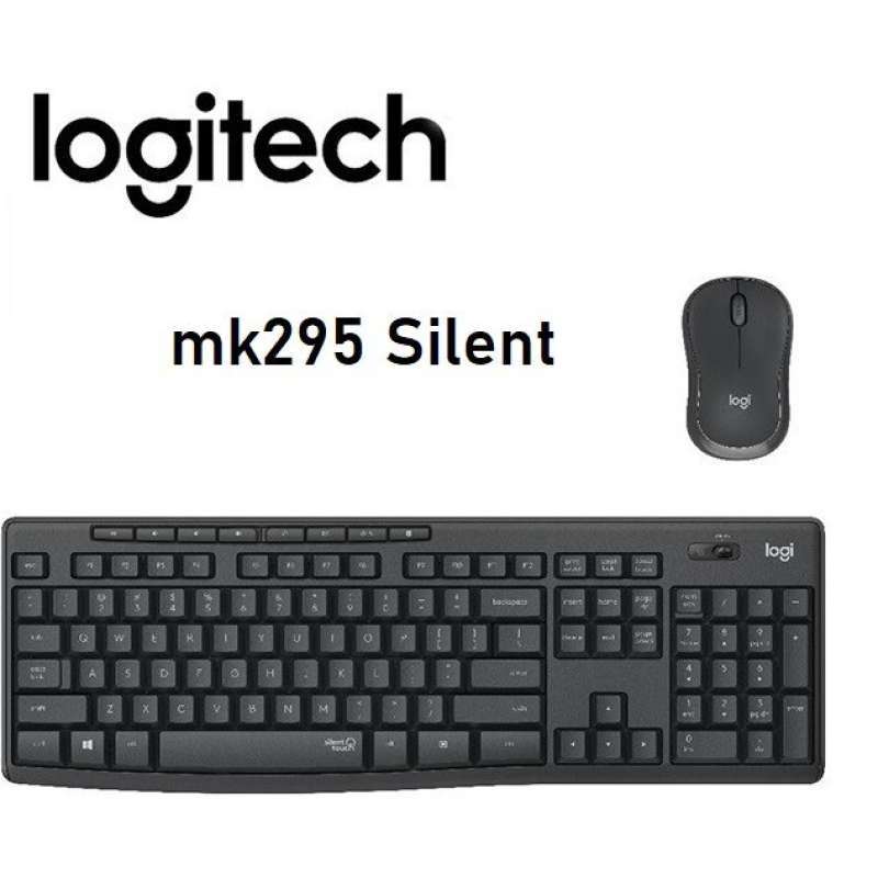Promo Logitech Mk295 Silent Wirelles Combo Keyboard+Mouse Diskon 17% di Seller Eunoia Shop ...