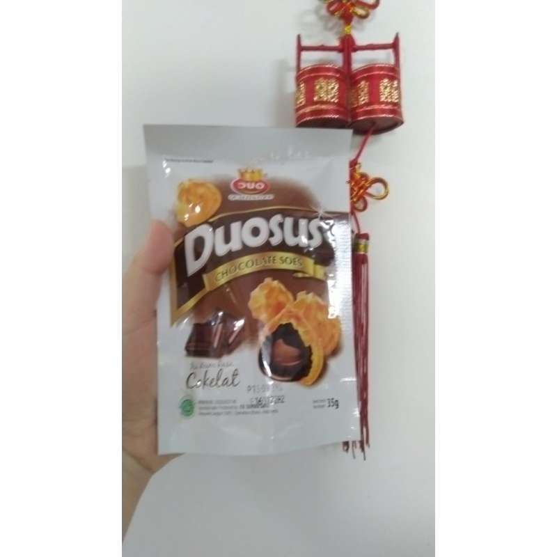 Jual Duosus Duo Sus 35g / 35 Gram Blueberry Chocolate Soes Biskuit Isi ...