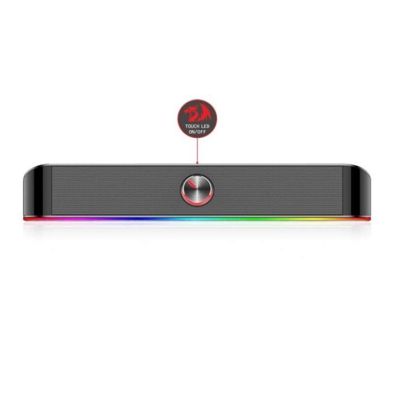 Jual Redragon Gaming Speaker Usb Aux Sound Bar Rgb Adiemus - Gs560 Di ...