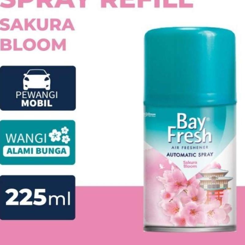 Jual Bayfresh Matic Spray Pengharum Ruangan Sakura Bloom 225ml Di ...
