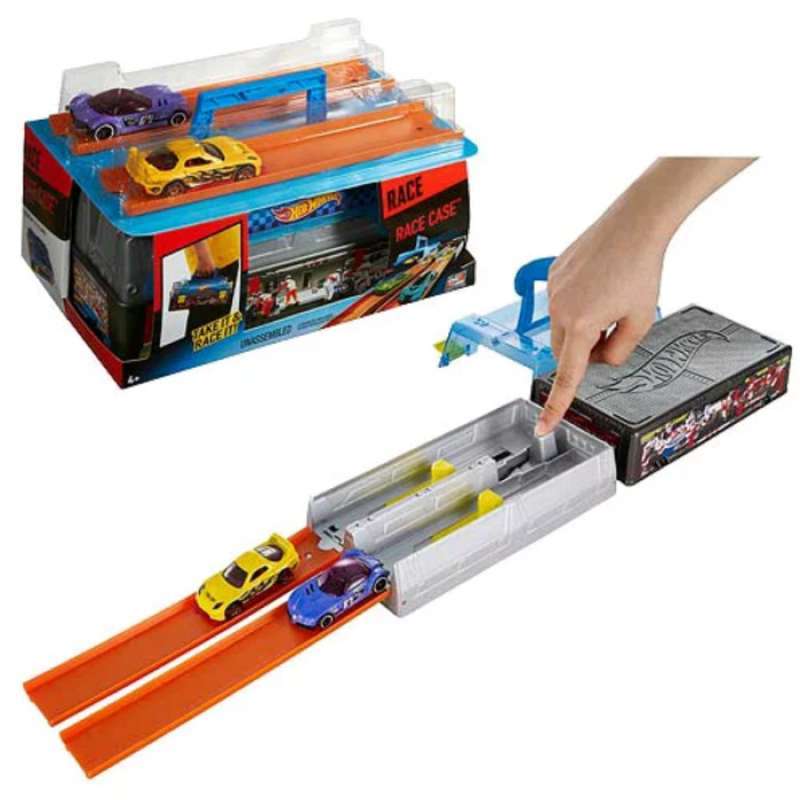 Jual Hotwheels track builder Race Case ori Mattel Hot Wheels track ...
