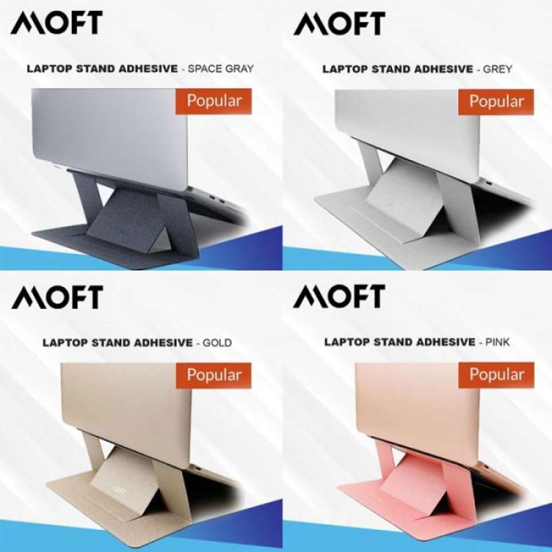 Jual Moft Adhesive Invisible Laptop Stand Di Seller Indah Komputer ...