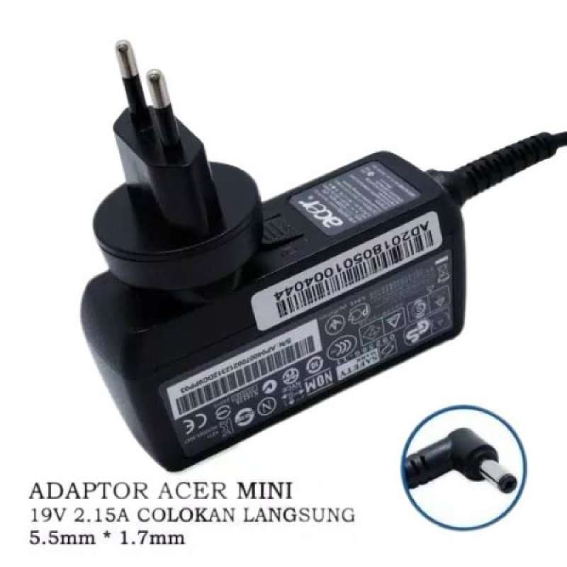 Jual Adaptor Charger Acer 19v 2.15a 5.5 X 1.7 Mm Original Di Seller ...