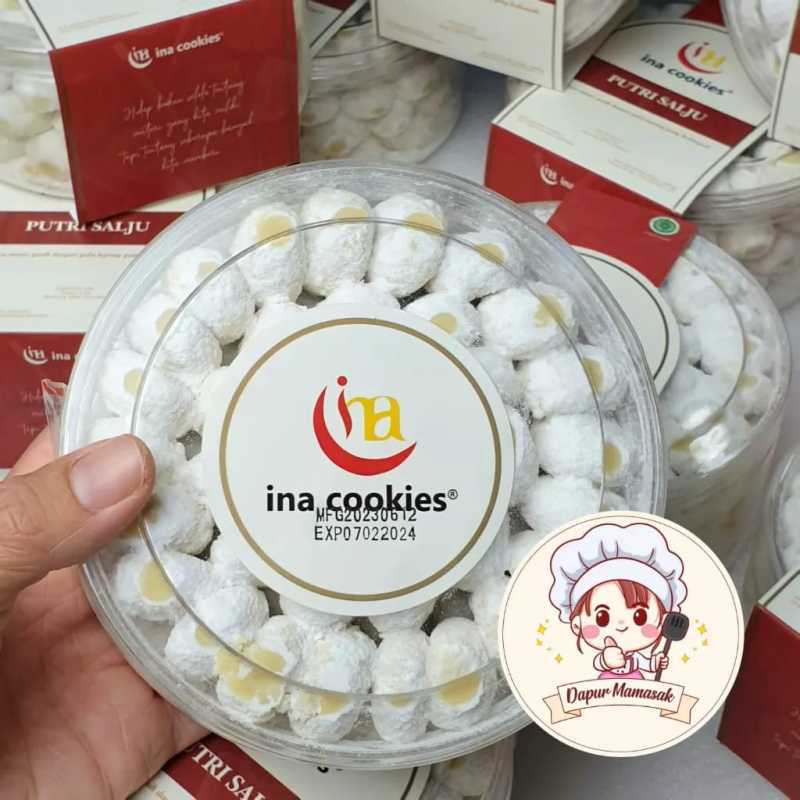 Promo DM - Ina Cookies - Putri Salju / Kue Kering Rasa Manis Gurih ...