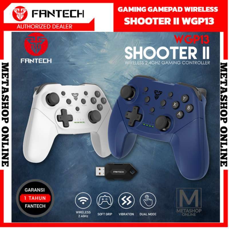 Promo Fantech SHOOTER II WGP13 Wireless Controller Gamepad USB PC PS Diskon 22% di Seller MISIMI ...