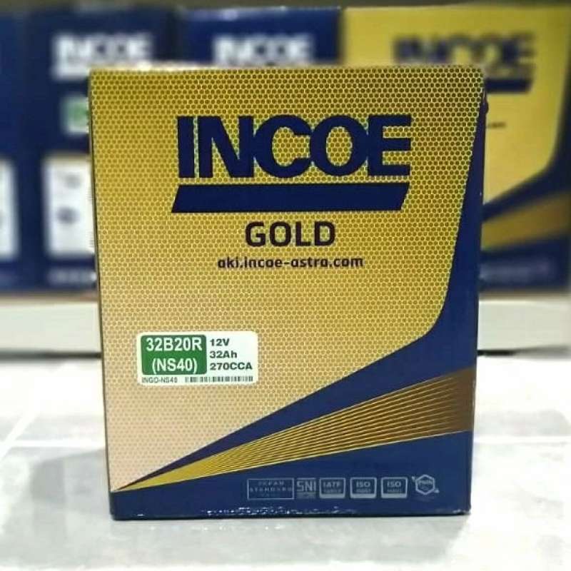 Promo Aki Mobil Toyota Avanza NS40 INCOE AkI Basah Diskon 23% di Seller ...