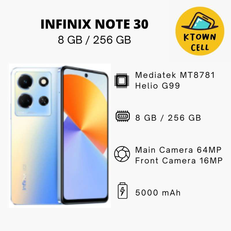 Jual Infinix Note Gb Ram Gb Rom Gb Garansi Resmi Promo Di Seller Ktown Cell