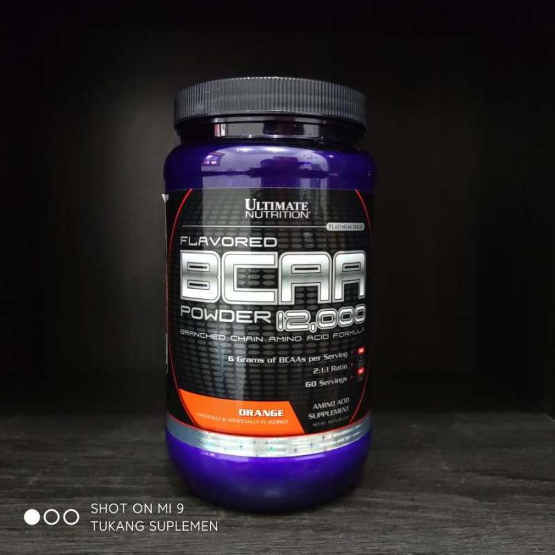 Jual Ultimate Flavored BCAA Powder 12000 60 Serving BPOM Sportindo ...