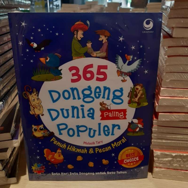 Promo Buku 365 Dongeng Dunia Paling Populer Mulasih Tary Diskon 33% di ...
