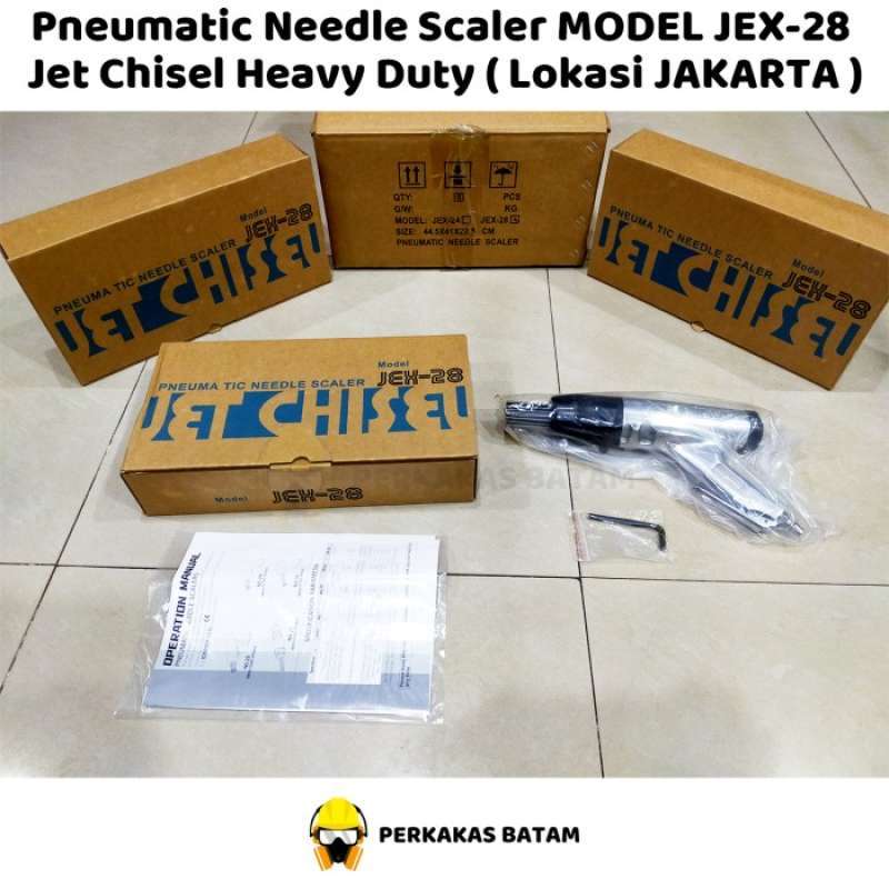 Promo Nitto Kohki JEX-28 type Needle Scaler Pneumatic Jet Chisel heavy ...