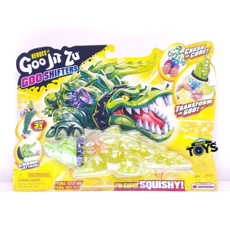 Promo Heroes of Goo Jit Zu Goo Shifters Primal Rock Jaw Primal Hero ...