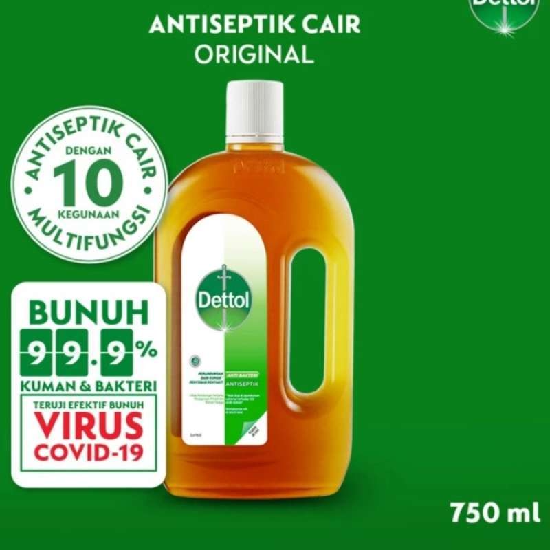 Jual Dettol Antiseptic Liquid - Botol 750Ml di Seller Makmur Sentosaa ...