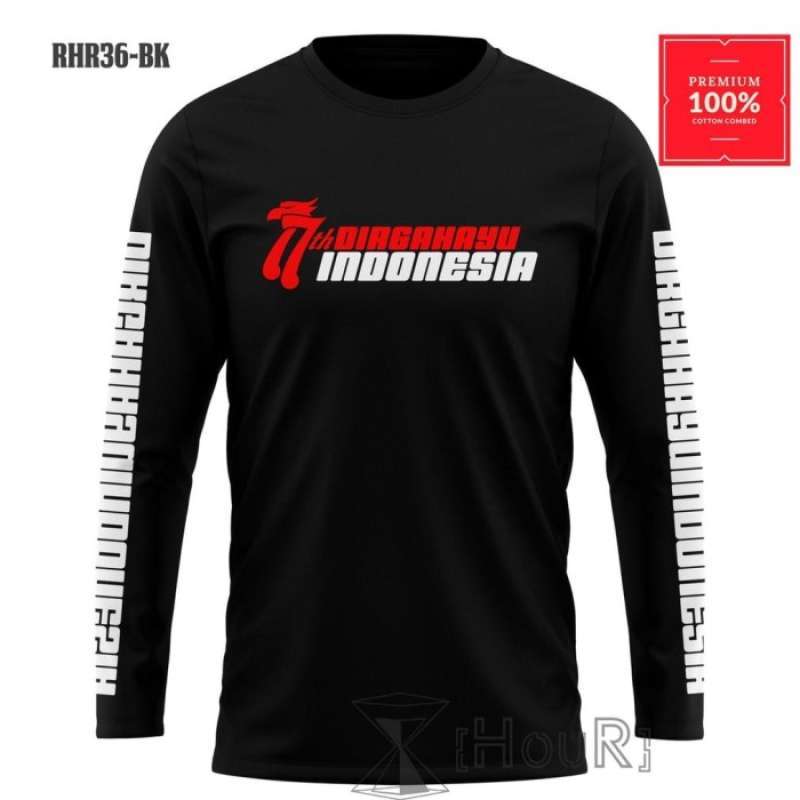 Jual Kaos Hut Ri 77 Kaos 17 Agustus 2022 Baju Kaos Kemerdekaan Indonesia Di Seller Golia Store ...