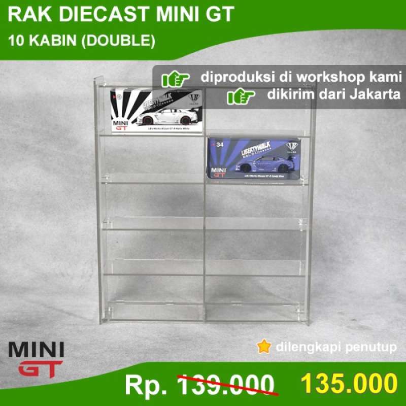 Promo RAK DIECAST MINI GT 10 KABIN DIY Diskon 26% di Seller Toys Island ...