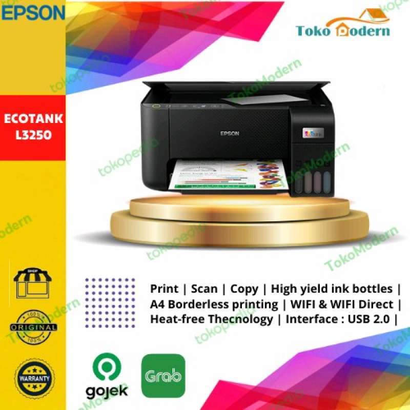 Promo Epson L3250 / Printer Ecotank All In One Print Scan Copy WiFi ...