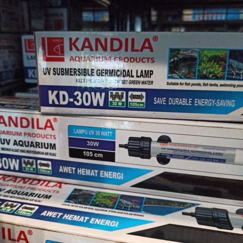 Promo lampu uv kandilla kd 30 watt ampuh untuk atasi lumut dan bakteri . Diskon 26% di Seller ...