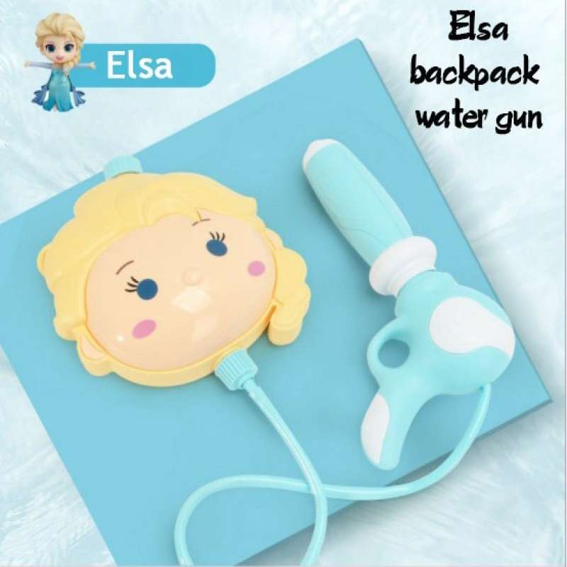 Promo Water Gun Disney Pistol Air Mickey Minnie Elsa Frozen - Elsa ...