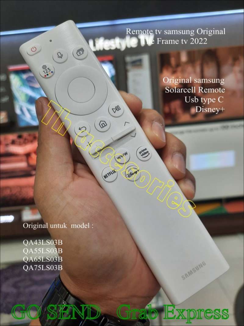 Promo Remote tv samsung The frame tv solar cell original LS03B Series ...