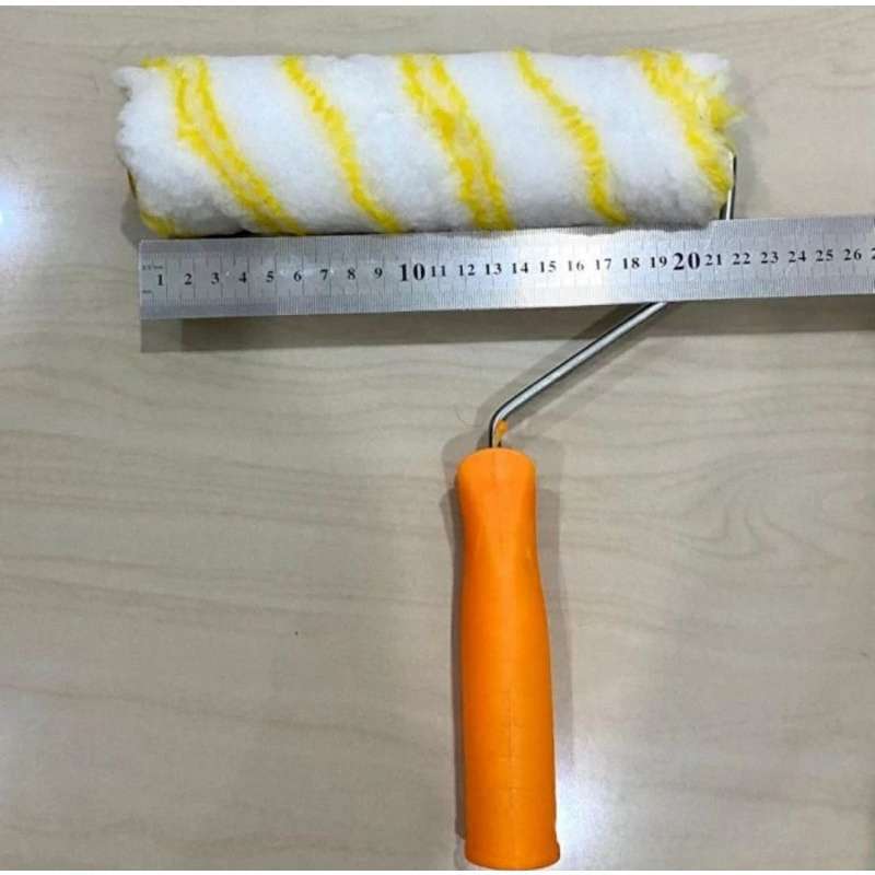Jual Kuas Roll Besar Bulu 9” + Gagang / Kuas Rol Besar 9 Inch Di Seller ...