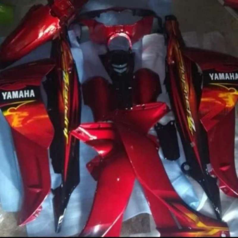 Promo body halus jupiter z burhan merah plus striping Diskon 23% di ...