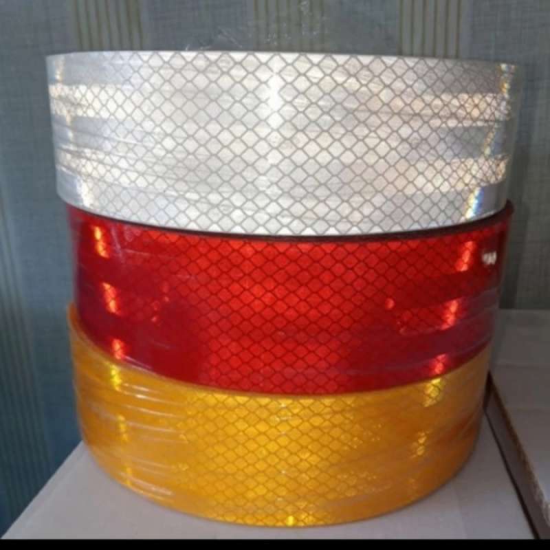 Promo 3M sticker reflector type EGP 45M-sticker scothlite prismatik uji ...