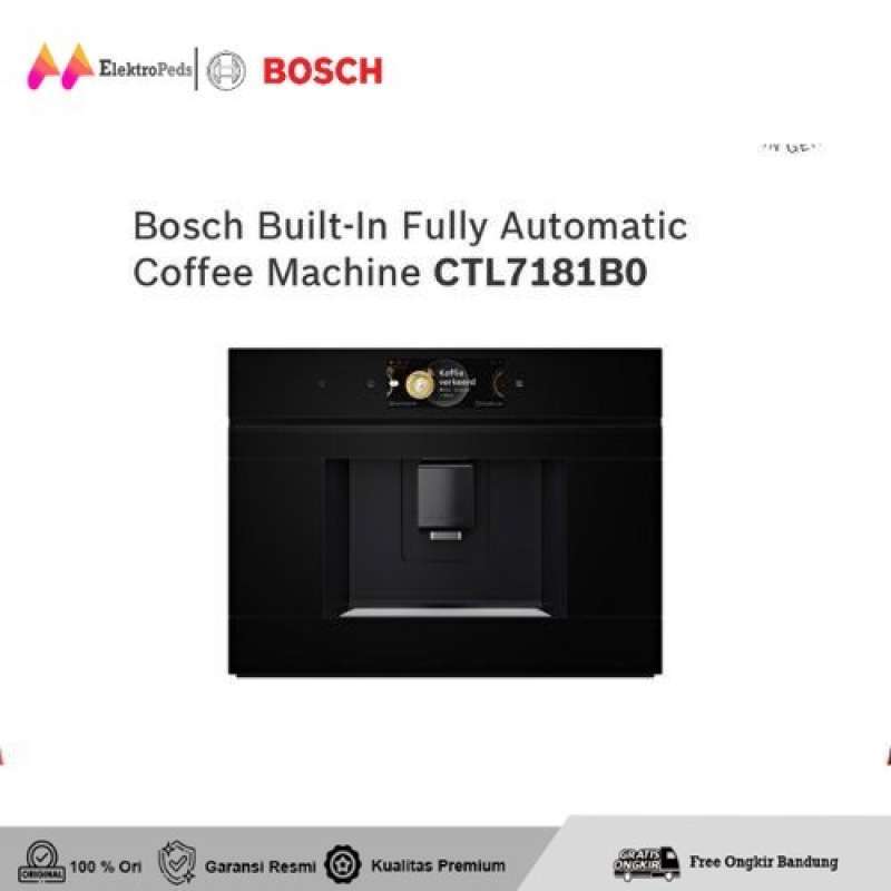 Promo Bosch Built-In Fully Automatic Coffee Machine CTL7181B0 Seri 8 ...