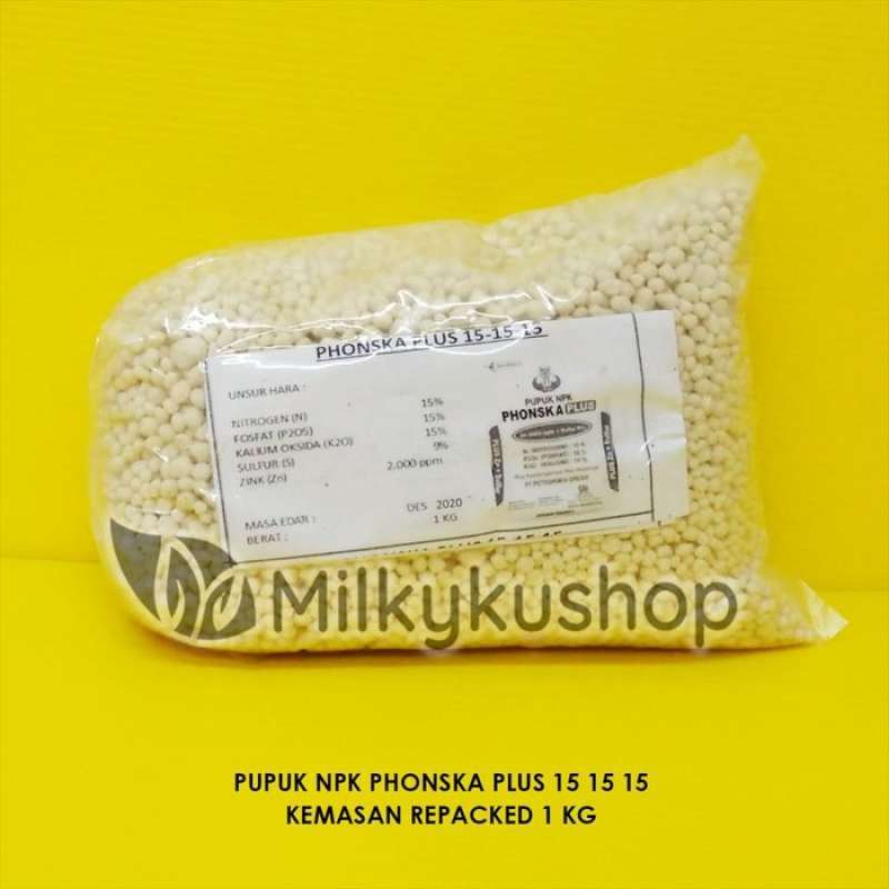 Promo pupuk npk phonska plus 15 15 15 kemasan repack 1 kg Diskon 21% di ...