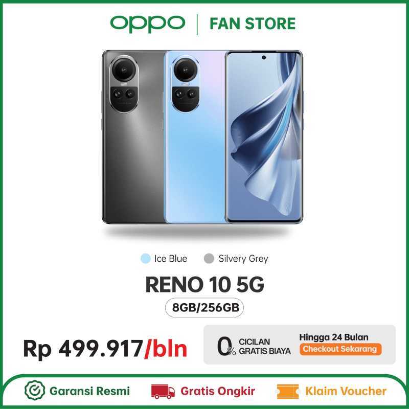 Jual Oppo Official Oppo Reno10 5g [8gb+256gb] Di Seller Oppo Fan Store ...