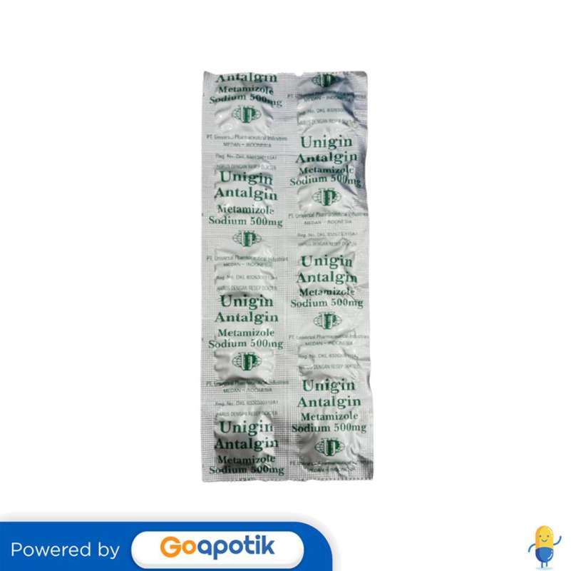 Jual Unigin 500 Mg Strip 10 Kaplet Di Seller Apotek Abadi Jaya - Tegal ...