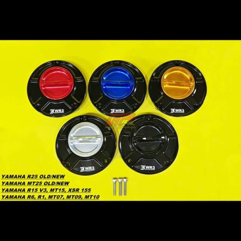Promo Fuel Tank Cap Fuelcap Tutup Tangki WR3 R15 V3 MT15 R25 MT25 XSR ...
