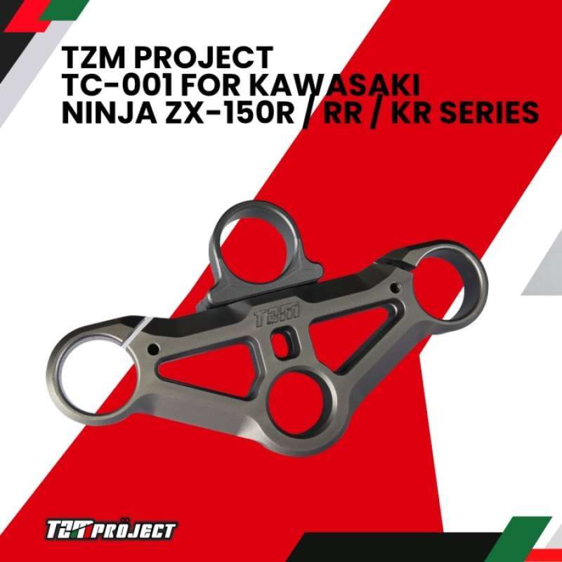 Promo Triple Clamp TZM Project TC-001 Grey Singletone Kawasaki Ninjar Rr Diskon 23% di Seller ...
