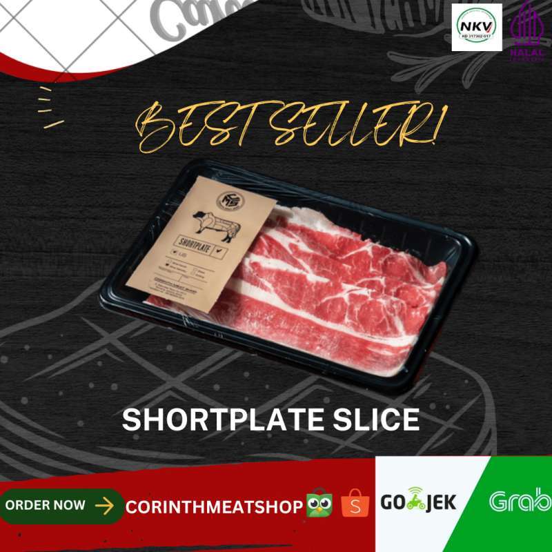 Jual DAGING SAPI SHORTPLATE SLICE IMPORT USA @250 GRAM - SUKIYAKI ...