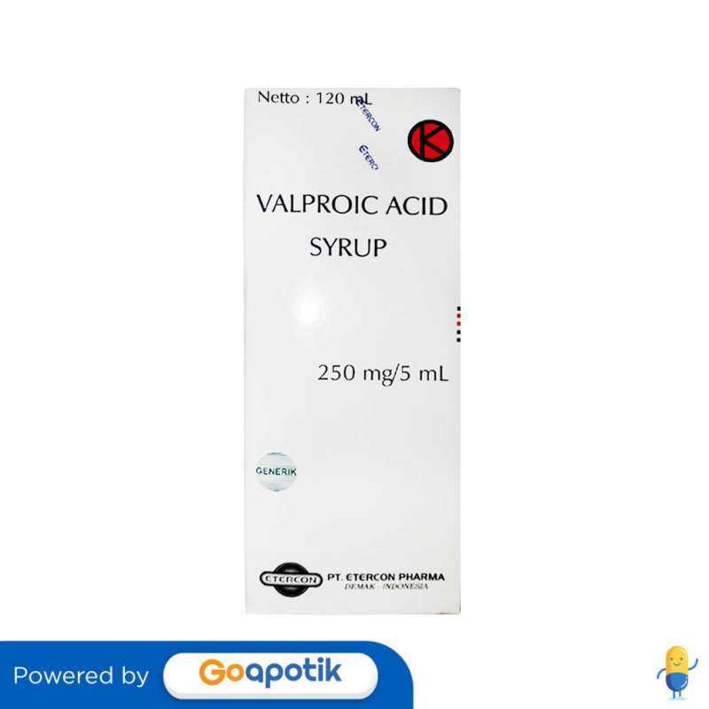 Jual Valproic Acid Etercon 250 Mg/5 Ml Syrup 120 Ml Di Seller Apotek K ...