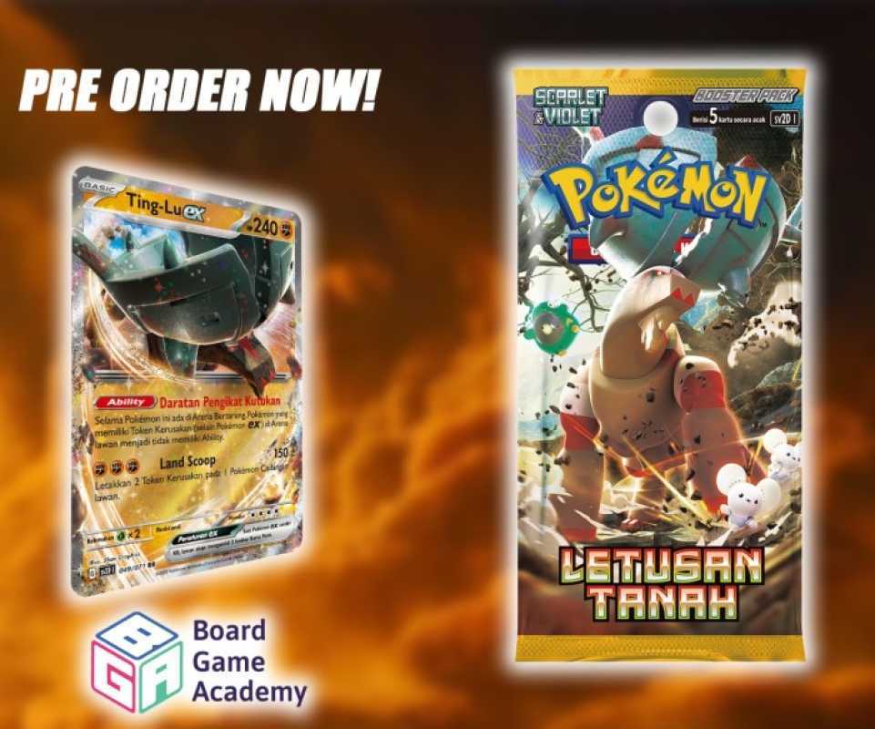 Promo Pokemon Sv2d Letusan Tanah (box) Diskon 23% Di Seller Venomancer ...