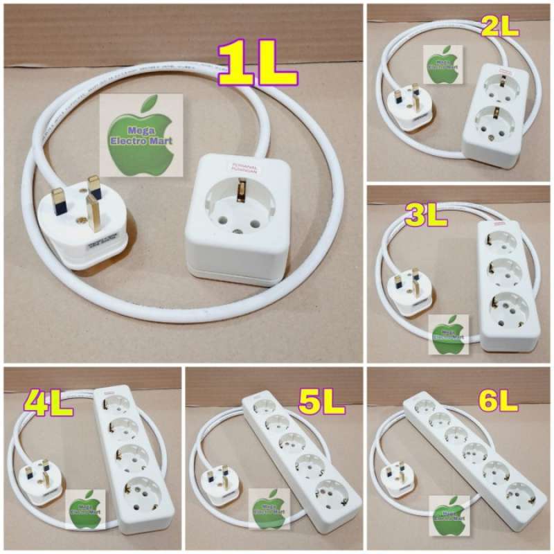 Jual Stop Kontak Jadi Kaki 3 Adaptor Travel Arab Saudi Umroh di Seller ...