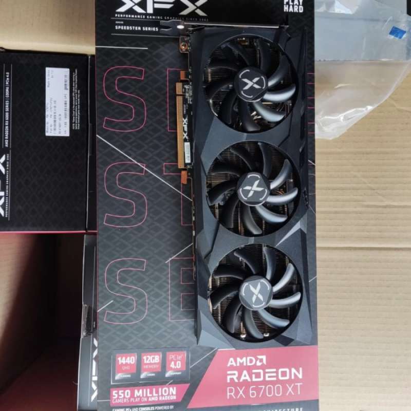Promo Xfx Radeon Rx 6700 Xt / 6700Xt 12Gb Gddr6 Speedster Swft 309 Vga ...