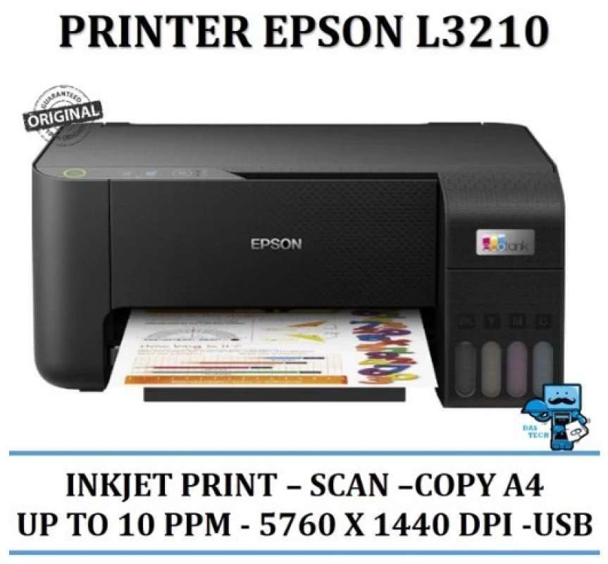 Promo Printer Epson L3210 Ecotank Multifungsi - Garansi Resmi Diskon 23 ...