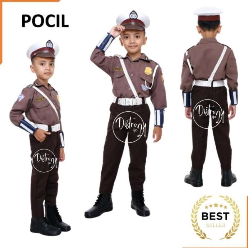 Jual R 8.8 Cod !! Profesi Anak Pocil Polwan Tk Paud Carnaval Agustussan ...