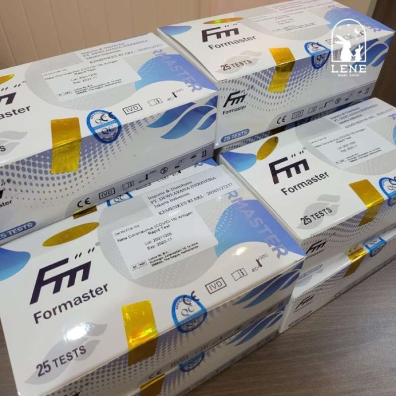 Jual Fm Formaster Antigen Rapid Test Swab Nasofaring Original Asli di ...