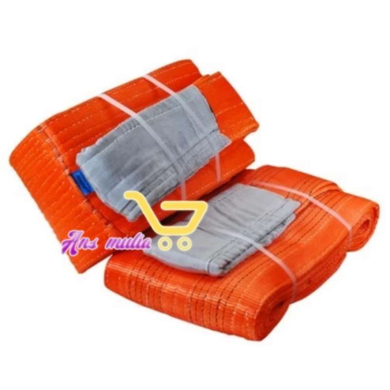 Promo Tali Sabuk 20 Ton /webbing Sling Belt 20 Ton ( 10 Meter Dan 15 M ...